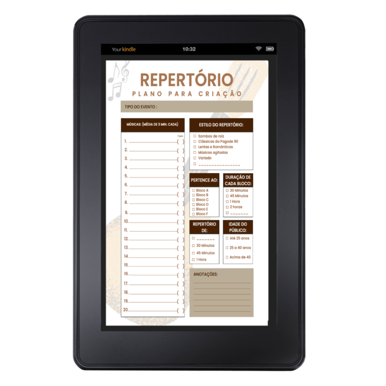 PDF Repertório de 100 Cifras Pra Tocar no Churrasco!